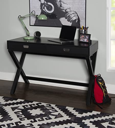 Linon Home Décor Jaycee Black Writing Desk