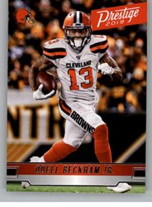 2019 panini prestige #110 odell beckham jr. cleveland browns football card