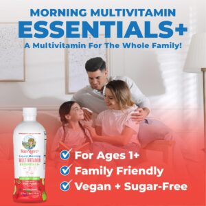 Multivitamin Multimineral for Women Men & Kids by MaryRuth's | No Added Sugar | Vegan Liquid Vitamins for Adults & Kids | Mens, Womens Multivitamin | Energy & Beauty Booster | 32oz (Package May Vary)