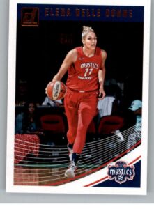 2019 donruss wnba basketball #28 elena delle donne washington mystics official wnba trading card from panini america