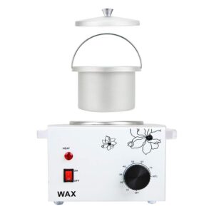 iMeshbean® Adjustable Wax Warmer Parrafin Heater for Hair Removal,Easy to Use and Fast to Warm Up (Waxing Kit)