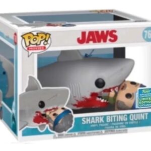 Funko POP! Movies Jaws: Shark Biting Quint Figure - 2019 Convention Exclusive