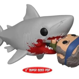 Funko POP! Movies Jaws: Shark Biting Quint Figure - 2019 Convention Exclusive