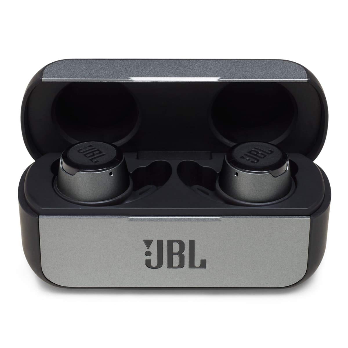 JBL REFLECT FLOW - True Wireless Earbuds, bluetooth sport headphones with microphone, Waterproof, up to 30 hours battery, charging case and quick charge (black)