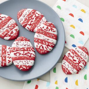 Wilton Red and White Cookie Decorating Set, 6-Piece