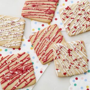 Wilton Red and White Cookie Decorating Set, 6-Piece