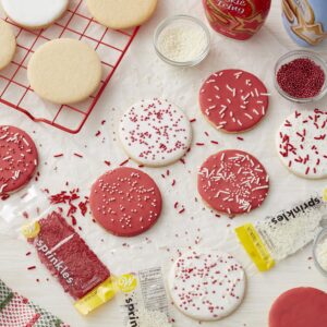 Wilton Red and White Cookie Decorating Set, 6-Piece