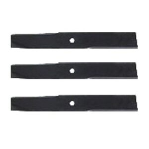 (3 pack) premium low lift replacement xht lawn mower blade fits toro/wheel horse 793061 | 19.25" x 2.5" / 0.625" hole