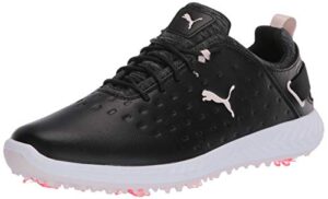 puma golf women's ignite blaze pro golf shoe, puma black-rosewater, 8.5 m us