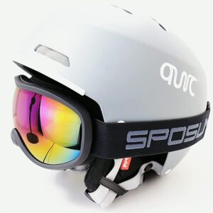 SPOSUNE Ski Goggles Over Glasses with Dual lens, Anti-fog Anti-UV Snow Goggle for Men Women Youth Skiing Snowmobile