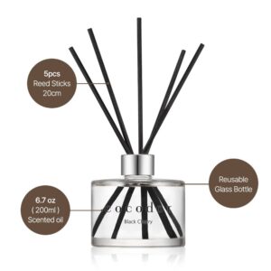 COCODOR Signature Reed Diffuser/Floral Bouquet / 6.7oz(200ml) / 2 Pack/Reed Diffuser, Reed Diffuser Set, Oil Diffuser & Reed Diffuser Sticks, Home Decor & Office Decor, Fragrance and Gifts