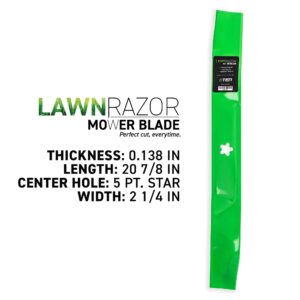 8TEN LawnRAZOR Mower Blade for AYP Husqvarna LT LTH 130 1542 1842 42 Inch 134149 138971 138498 532134149 (Mulching) 4 Pack