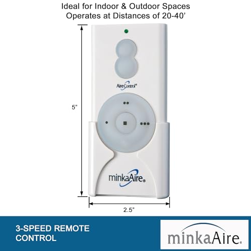 Minka-Aire RCS223L Remote Control, Grey