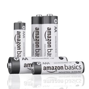 Amazon Basics 300-Pack AA Alkaline Industrial Batteries, 1.5 Volt, 5-Year Shelf Life