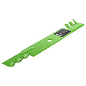 8TEN LawnRAZOR Mower Blade Set for John Deere 325 335 2254 Scotts 54 inch Deck GY20569 M113518 M115496 (Toothed Mulching)