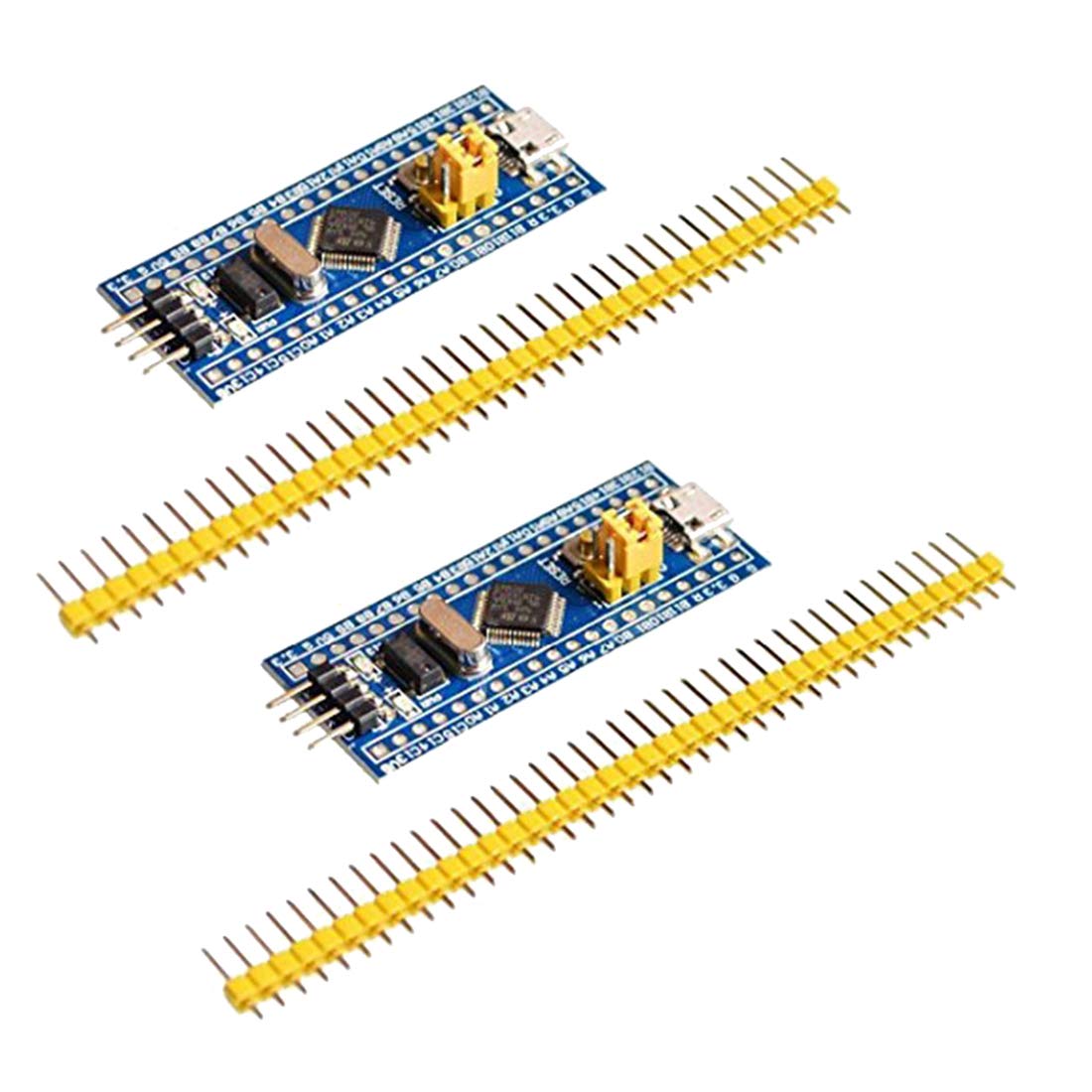 HiLetgo 2pcs STM32F103C8T6 ARM STM32 Minimum System Development Board Module STM32F103C8T6 Core Learning Board for Arduino