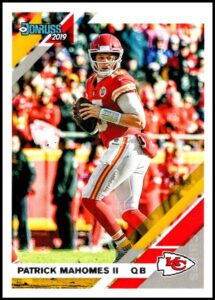 2019 donruss #1 patrick mahomes ii nm-mt kansas city chiefs officially licensed nfl football trading card