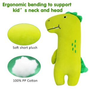 Seatbelt Pillow for Kids, Dinosaur Car Pillow for Kids, Toddler Seat Belt Cushion Seatbelt Cover, Animal Travel Car Seat Strap Cover Head Neck Support Vehicle Shoulder Pad for Baby Girl Boy Car Toy