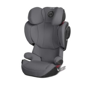 cybex solution z-fix booster seat in manhattan grey