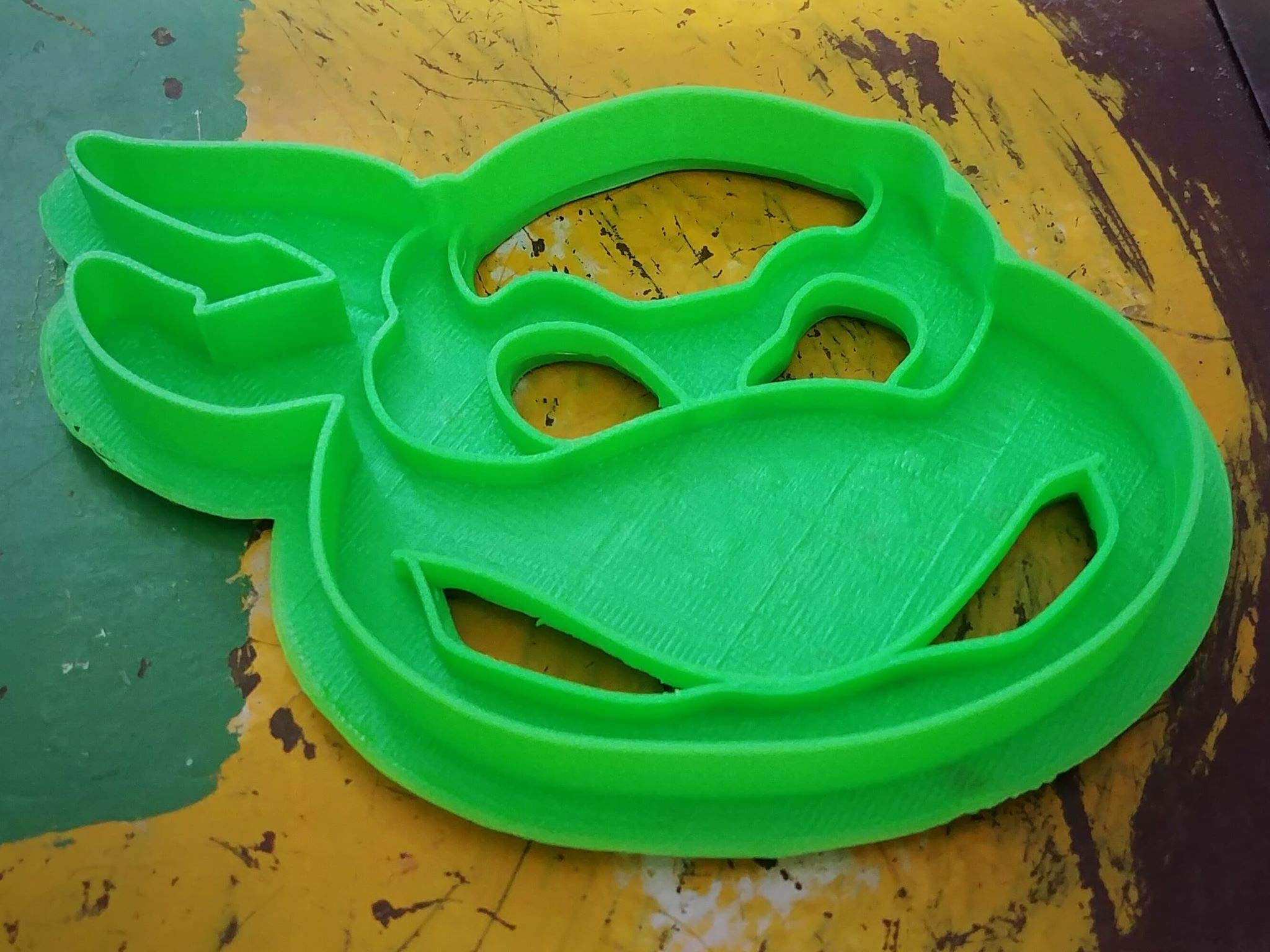 3D Printed Cookie Cutter Inspired by Teenage Mutant Ninja Turtles