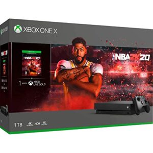 xbox one x 1tb console - nba 2k20 bundle [discontinued]