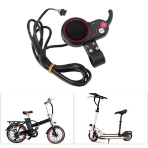 Alomejor Controller LCD Display 24V/36V/48V/60V 250W/350W Speed Controller with Waterproof LCD Display Panel for Electric Bike Scooter(L)