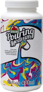 apple barrel pouring medium, 44840e acrylic, 16 oz, 16 fl oz