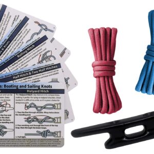 ReferenceReady Nautical Knot Tying Kit for Boaters and Sailors