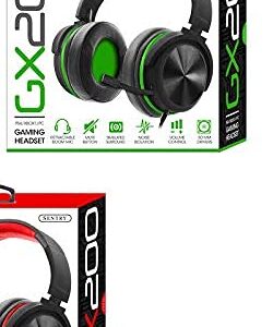 SENTRY Industries Inc. GX200 Gaming Headset for PS4 / Xbox/PC - Color May Vary (Red, Green, Blue)