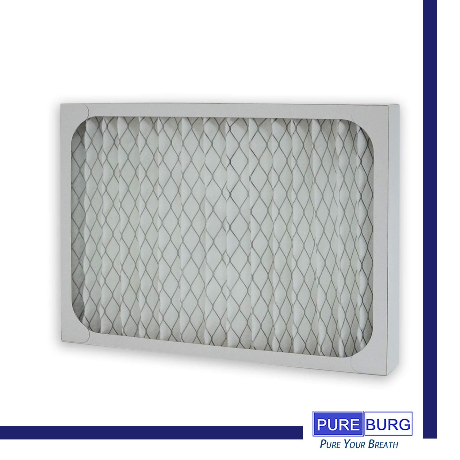 PUREBURG 2-Pack Replacement HEPA Filters Compatible with Hunter HEPAtech 30928 fits 30057 30059 30067 30078 30079 30124 30126 Air Purifiers