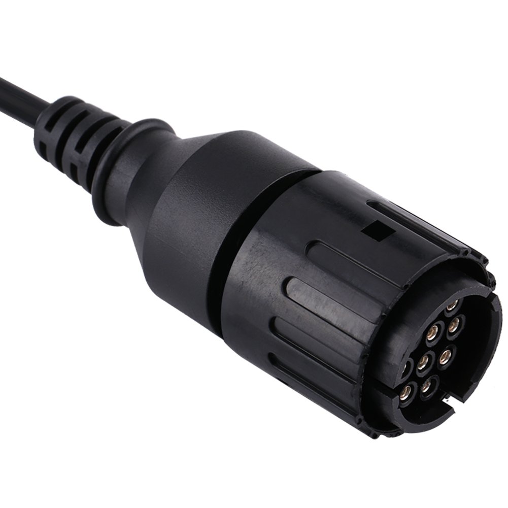 10 Pin to 16 Pin OBD2 Diagnostic Cable Connector OBD2 Extension Adapter Cable for ICOM-D Motorcycle Motorbike