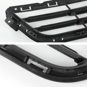 CHEDA Front Radiator Lower Grille, Compatible With 2013-2016 Ford Fusion/Mondeo, Bumper Black Grille Assembly