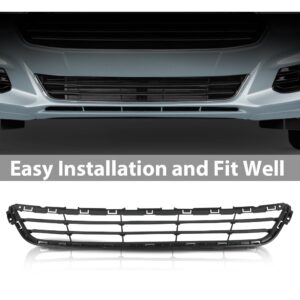 CHEDA Front Radiator Lower Grille, Compatible With 2013-2016 Ford Fusion/Mondeo, Bumper Black Grille Assembly