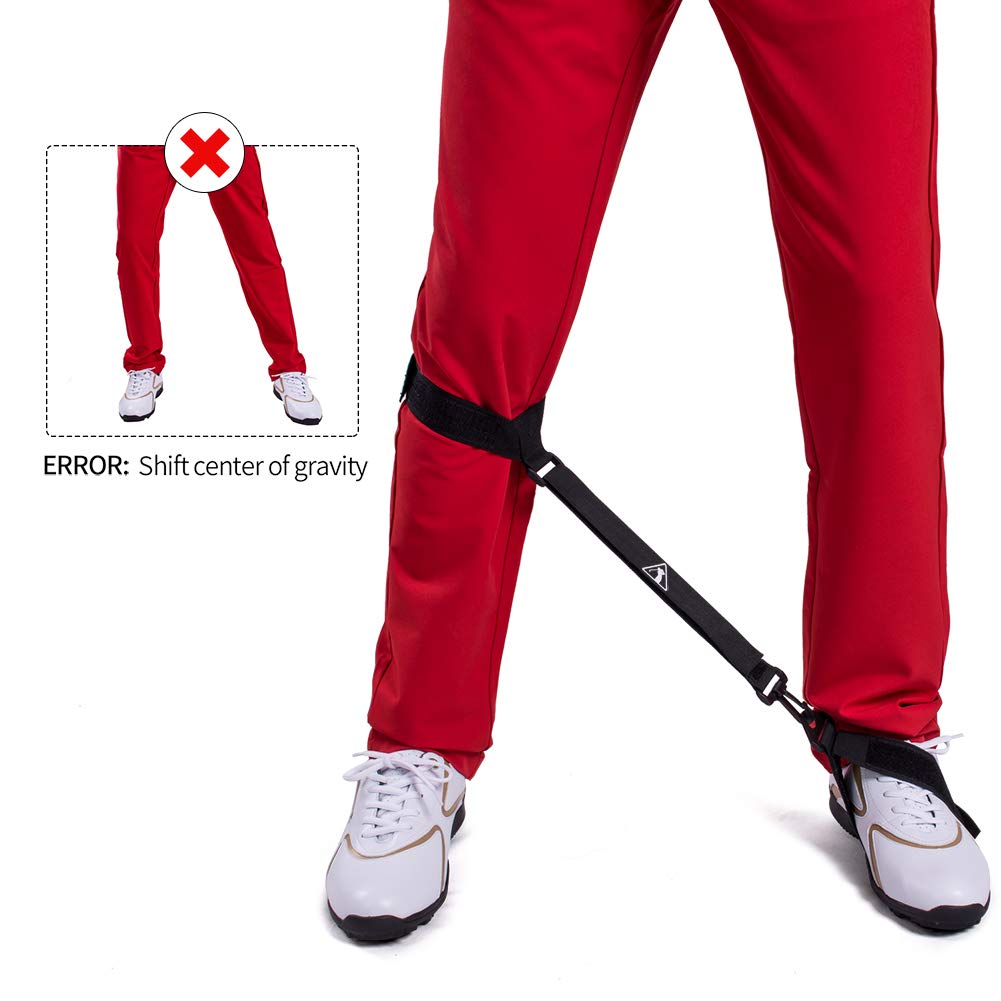 EKONIAM 5-Piece Suit Golf Training Aids Swing and Putting, PGA Golf Posture Correction Tools for Beginner and Kid. Improving Gesture/Elbow/Wrist/Arm/Leg Posture,Forming The Correct Muscle Memory.