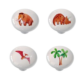 Gotham Decor Set of 8 Land of The Dinosaurs Drawer Knobs