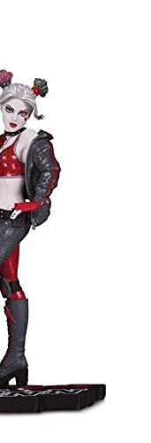 DC Collectibles Harley Quinn Red, White & Black: Harley Quinn by Joshua Middleton Statue, Multicolor