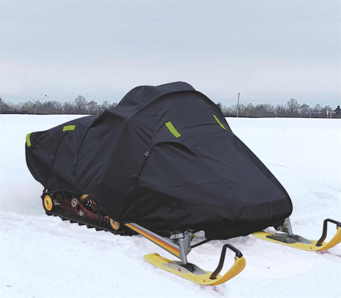 Trailerable Snowmobile Snow Machine Sled Cover Compatible for Ski Doo Bombardier Summit SP 850 E-TEC 146 for Model Years 2019-2023. 600 Denier Gear