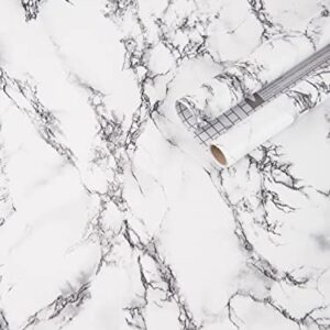 Art3d Self-Adhesive Contact Paper Countertops (78.7"x17.7", Marble, Matt)