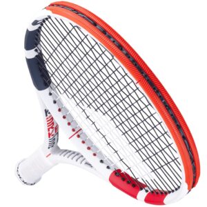 Babolat Pure Strike 16/19 Tennis Racquet Racquet - Strung with 16g White Babolat Syn Gut at Mid-Range Tension (4 3/8" Grip)