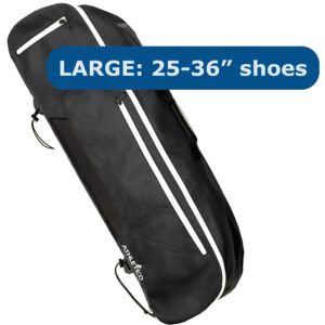 Athletico Snowshoe Bag - Snow Shoe Backpack For Carrying, Packing, and Storing Snowshoes (Small, 19-25 inches)