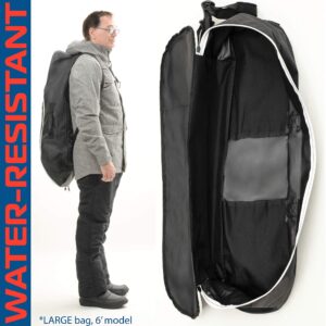 Athletico Snowshoe Bag - Snow Shoe Backpack For Carrying, Packing, and Storing Snowshoes (Small, 19-25 inches)