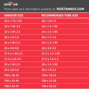 Tannus ARMOUR Tire Insert, No Flat Bicycle Tire Inserts, Puncture Proof Bike Tube Protector, Stops Flats from Thorns and Goatheads (26" 1.95-2.5")