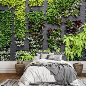 wall26 wall mural garden lawn green grass natural scenery removable self-adhesive large wallpaper - 100x144 inches