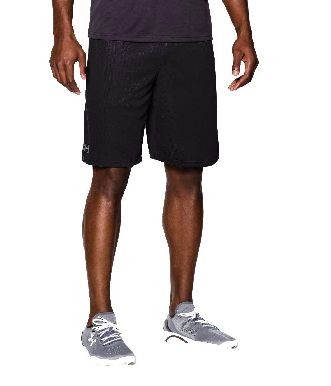 Under Armour Men's Raid 10-Inch Shorts (Small, Pure Black)