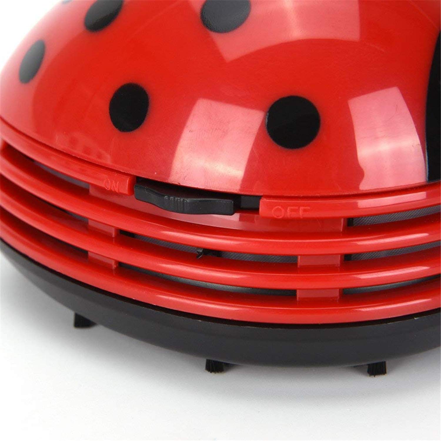 Ladybug Vacuum Cleaner - Mini Vacuum Cleaner Portable Corner Desk Vacuum Cleaner Mini Cute Vacuum Cleaner Dust Sweeper 2Pcs