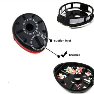 Ladybug Vacuum Cleaner - Mini Vacuum Cleaner Portable Corner Desk Vacuum Cleaner Mini Cute Vacuum Cleaner Dust Sweeper 2Pcs