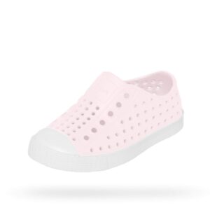 Native Shoes, Jefferson, Kids Shoe, Milk Pink/Shell White, 12 M US Little Kid