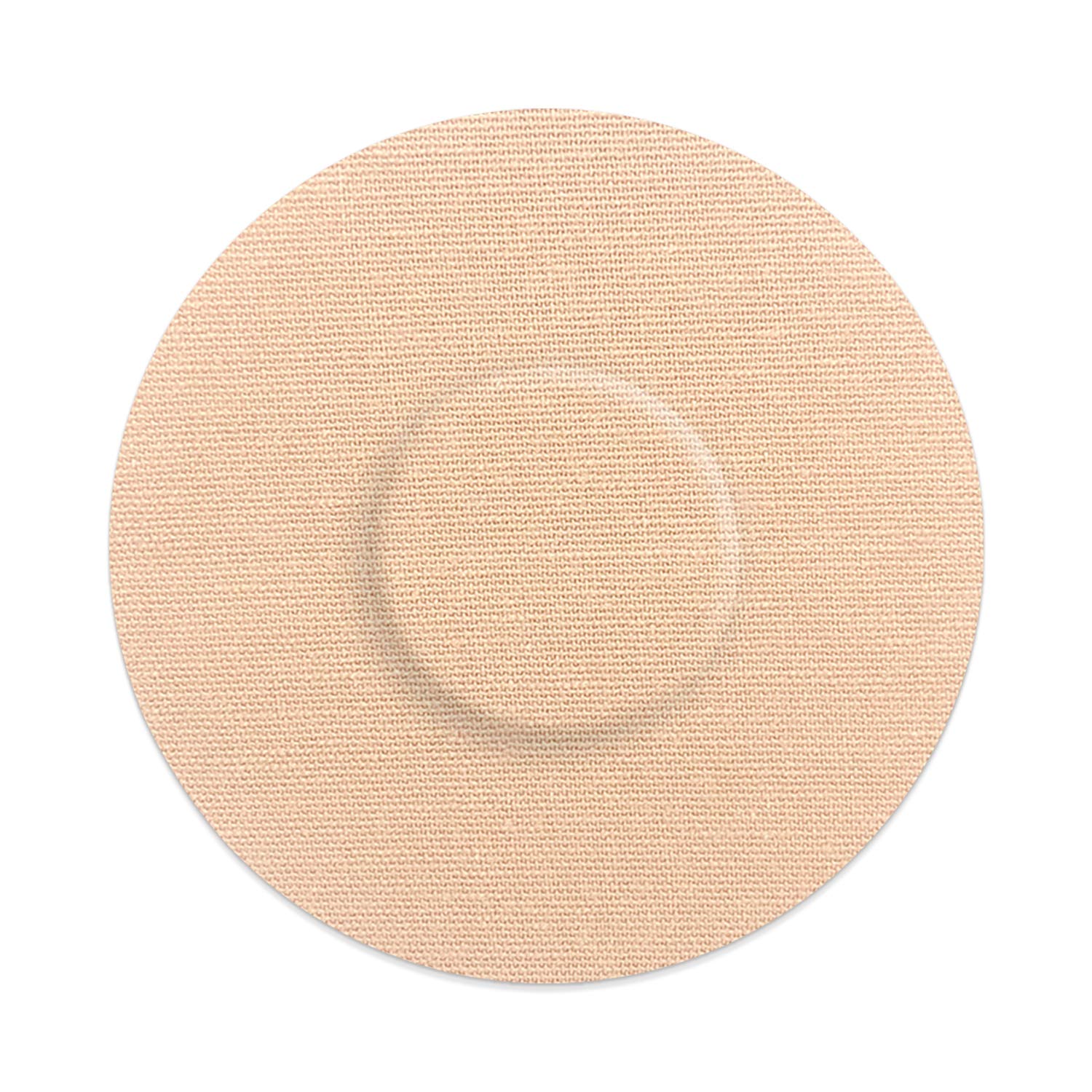 Flexd - Freestyle Waterproof Sensor Covers for Libre 2 & 3 - (25 Pcs) - Libre 3 Sensor Covers - CGM Adhesive Patches - (Round - Tan)