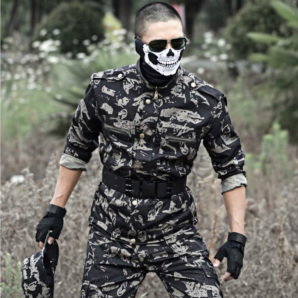 8PCS Skull Bandana Cycling Dust Protect Mask Autumn Winter Headband Scarf Neck Face Mask Headwear Outdoor Cycling Mask Accessories