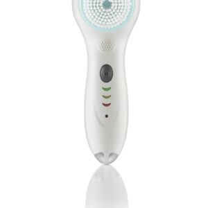 True Glow by Conair Sonic Facial Brush - Waterproof + Rechargeable, White